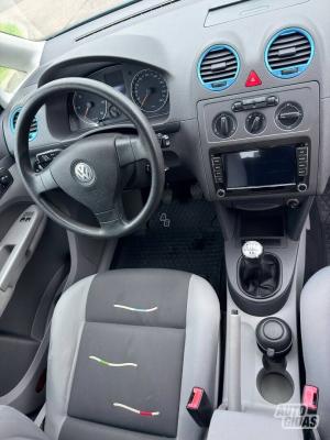 Blue Volkswagen Caddy 2008 in Kaunas, with an engine capacity of 1.90 L and mileage of 281 thousand km for 4400 €, photo 14 on AUTOMOTO.COM.LV