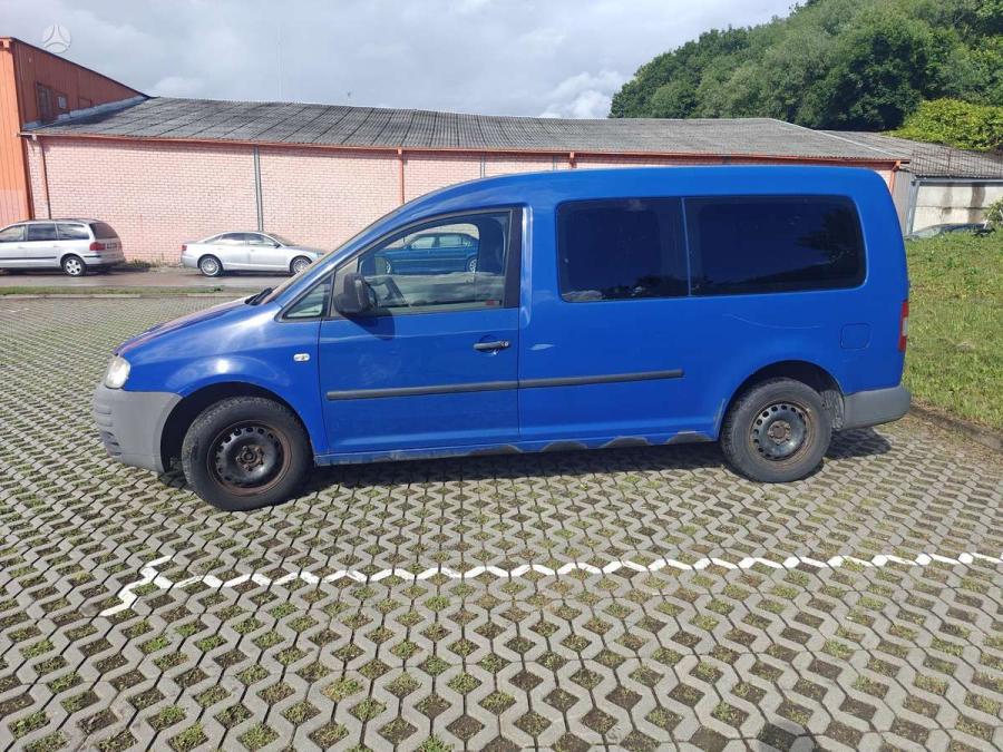 Zils Volkswagen Caddy 2008 Kauņa, ar dzinēja tilpumu 1.90 L un nobraukumu 808 tūkst. km par 3000 €, foto 1 vietnē AUTOMOTO.COM.LV