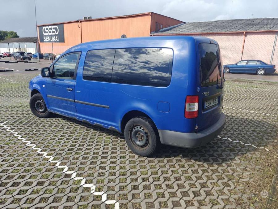 Zils Volkswagen Caddy 2008 Kauņa, ar dzinēja tilpumu 1.90 L un nobraukumu 808 tūkst. km par 3000 €, foto 3 vietnē AUTOMOTO.COM.LV