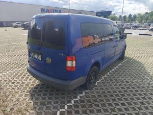 Zils Volkswagen Caddy 2008 Kauņa, ar dzinēja tilpumu 1.90 L un nobraukumu 808 tūkst. km par 3000 €, foto 4 vietnē AUTOMOTO.COM.LV