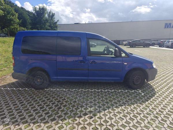 Blue Volkswagen Caddy 2008 in Kaunas, with an engine capacity of 1.90 L and mileage of 808 thousand km for 3000 €, photo 4 on AUTOMOTO.COM.LV
