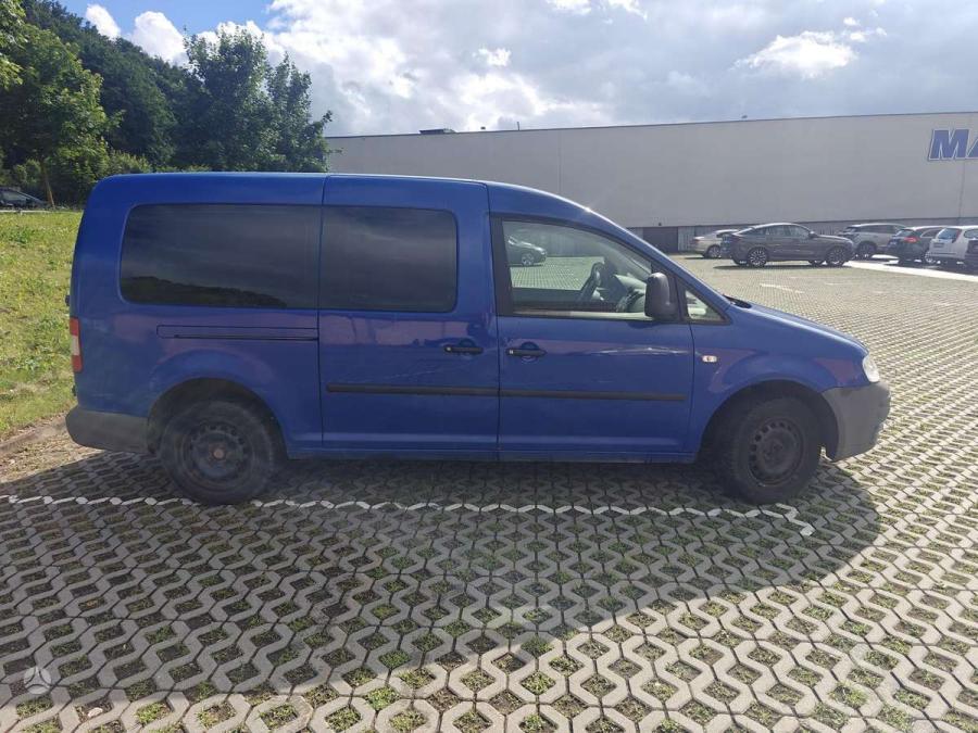 Zils Volkswagen Caddy 2008 Kauņa, ar dzinēja tilpumu 1.90 L un nobraukumu 808 tūkst. km par 3000 €, foto 5 vietnē AUTOMOTO.COM.LV