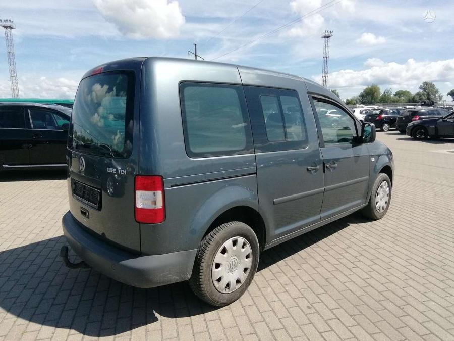 Zils Volkswagen Caddy 2008 Marijampole, ar dzinēja tilpumu 1.90 L un nobraukumu 269 tūkst. km par 3999 €, foto 5 vietnē AUTOMOTO.COM.LV