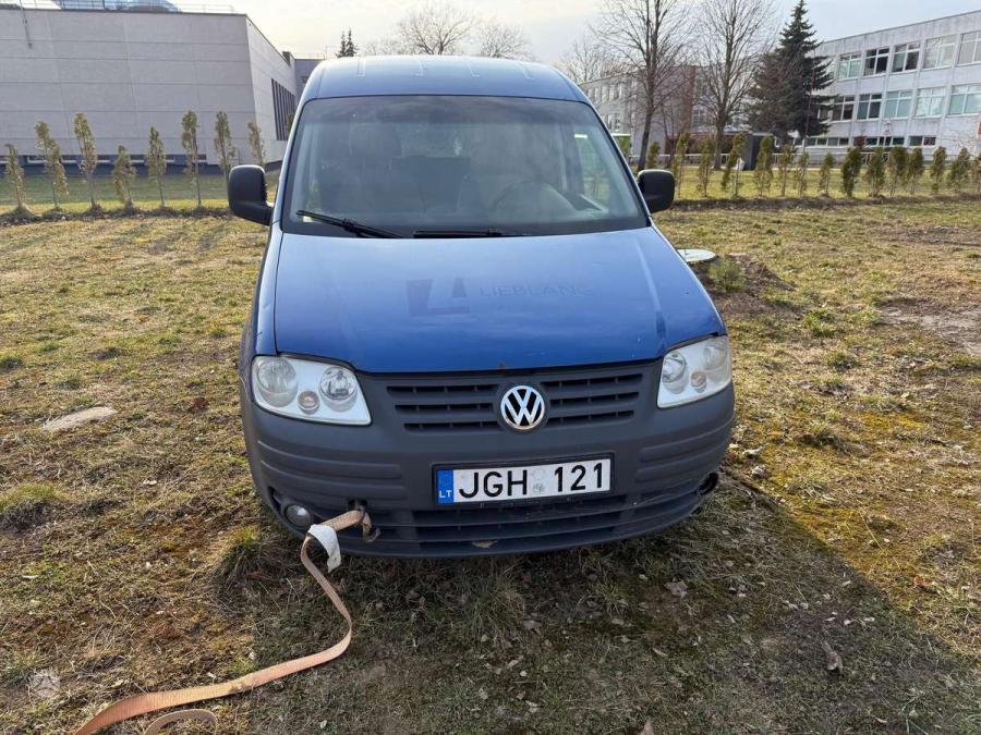 Zils Volkswagen Caddy 2008 Telšiai, ar dzinēja tilpumu 1.90 L un nobraukumu 320 tūkst. km par 900 €, foto 3 vietnē AUTOMOTO.COM.LV
