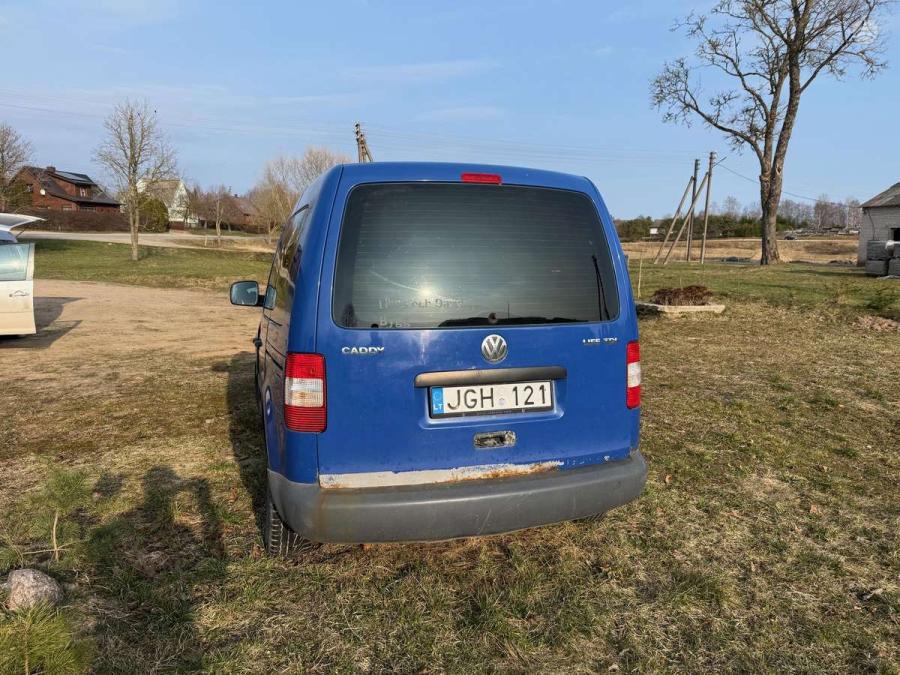 Zils Volkswagen Caddy 2008 Telšiai, ar dzinēja tilpumu 1.90 L un nobraukumu 320 tūkst. km par 900 €, foto 6 vietnē AUTOMOTO.COM.LV
