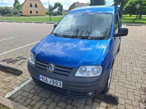 Blue Volkswagen Caddy 2008 in Kelme, with an engine capacity of 1.90 L and mileage of 353 thousand km for 3500 €, photo 5 on AUTOMOTO.COM.LV