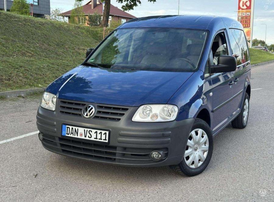 Zils Volkswagen Caddy 2008 Viļņa, ar dzinēja tilpumu 1.90 L un nobraukumu 308 tūkst. km par 4350 €, foto 1 vietnē AUTOMOTO.COM.LV