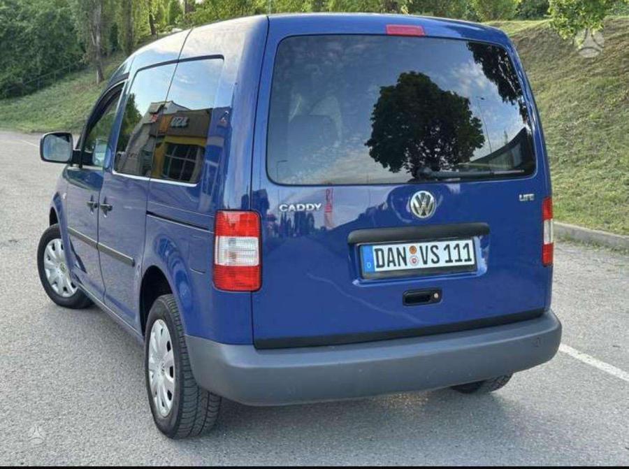 Zils Volkswagen Caddy 2008 Viļņa, ar dzinēja tilpumu 1.90 L un nobraukumu 308 tūkst. km par 4350 €, foto 7 vietnē AUTOMOTO.COM.LV