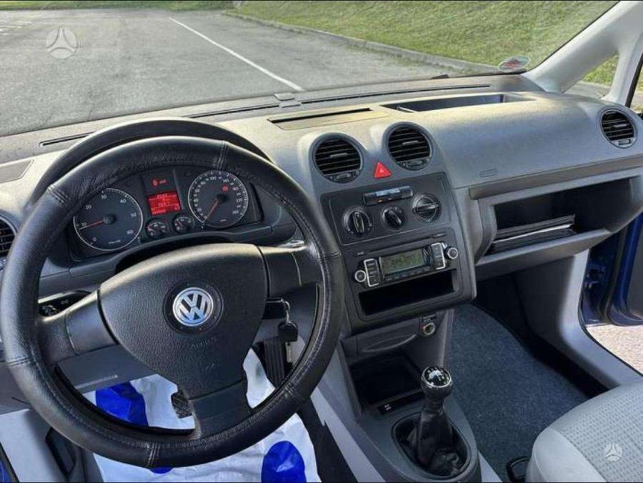 Zils Volkswagen Caddy 2008 Viļņa, ar dzinēja tilpumu 1.90 L un nobraukumu 308 tūkst. km par 4350 €, foto 19 vietnē AUTOMOTO.COM.LV