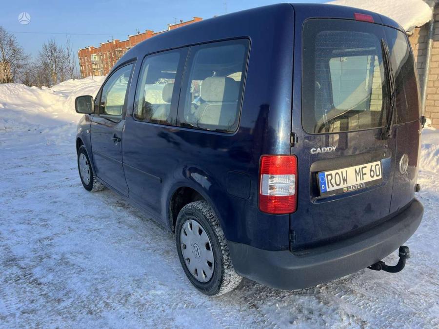 Zils Volkswagen Caddy 2009 Plungė, ar dzinēja tilpumu 1.90 L un nobraukumu 320 tūkst. km par 4200 €, foto 6 vietnē AUTOMOTO.COM.LV