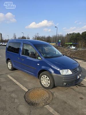 Blue Volkswagen Caddy 2009 in Vilnius, with an engine capacity of 1.90 L and mileage of 230 thousand km for 4500 €, photo  on AUTOMOTO.COM.LV