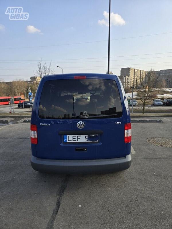 Zils Volkswagen Caddy 2009 Viļņa, ar dzinēja tilpumu 1.90 L un nobraukumu 230 tūkst. km par 4500 €, foto 4 vietnē AUTOMOTO.COM.LV