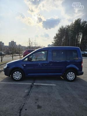 Blue Volkswagen Caddy 2009 in Vilnius, with an engine capacity of 1.90 L and mileage of 230 thousand km for 4500 €, photo 6 on AUTOMOTO.COM.LV