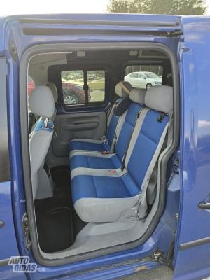 Blue Volkswagen Caddy 2009 in Vilnius, with an engine capacity of 1.90 L and mileage of 230 thousand km for 4500 €, photo 11 on AUTOMOTO.COM.LV