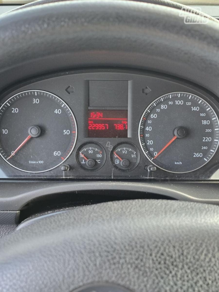Blue Volkswagen Caddy 2009 in Vilnius, with an engine capacity of 1.90 L and mileage of 230 thousand km for 4500 €, photo 14 on AUTOMOTO.COM.LV