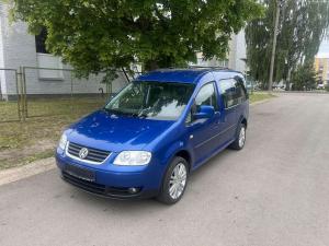 Синий Фольксваген Кадди 2009 в Кельме, объемом двигателя 1.90 л и пробегом 287 тыс. км за 3500 €, фото 3 на AUTOMOTO.COM.LV
