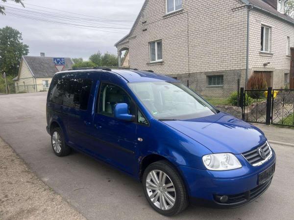 Zils Volkswagen Caddy 2009 Kelmė, ar dzinēja tilpumu 1.90 L un nobraukumu 287 tūkst. km par 3500 €, foto 4 vietnē AUTOMOTO.COM.LV