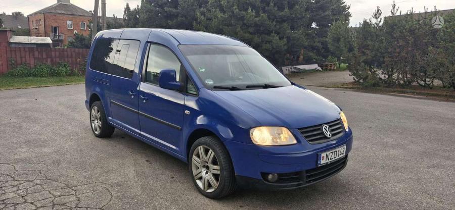 Zils Volkswagen Caddy 2009 Kauņa, ar dzinēja tilpumu 1.90 L un nobraukumu 234 tūkst. km par 4300 €, foto 4 vietnē AUTOMOTO.COM.LV