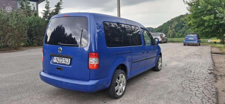 Zils Volkswagen Caddy 2009 Kauņa, ar dzinēja tilpumu 1.90 L un nobraukumu 234 tūkst. km par 4300 €, foto 5 vietnē AUTOMOTO.COM.LV