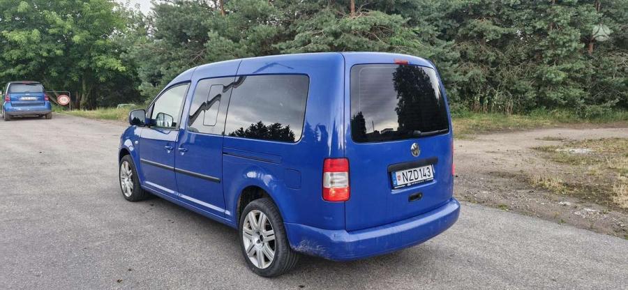 Zils Volkswagen Caddy 2009 Kauņa, ar dzinēja tilpumu 1.90 L un nobraukumu 234 tūkst. km par 4300 €, foto 7 vietnē AUTOMOTO.COM.LV