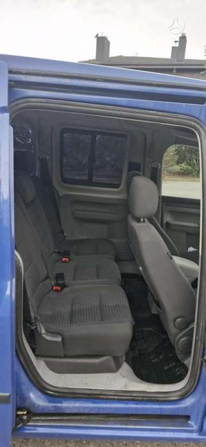 Zils Volkswagen Caddy 2009 Kauņa, ar dzinēja tilpumu 1.90 L un nobraukumu 234 tūkst. km par 4300 €, foto 12 vietnē AUTOMOTO.COM.LV