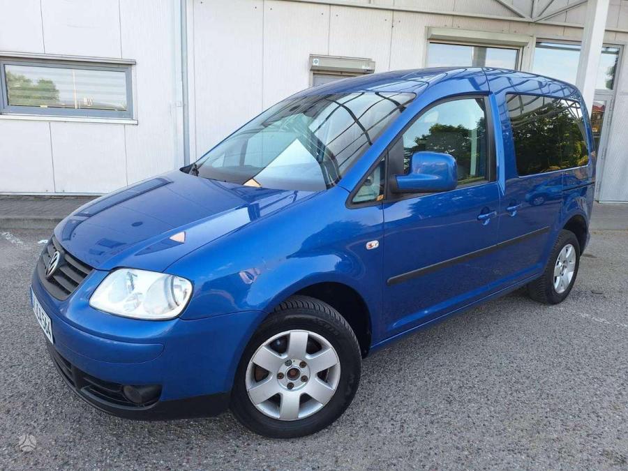 Zils Volkswagen Caddy 2009 Jonava, ar dzinēja tilpumu 1.90 L un nobraukumu 275 tūkst. km par 4150 €, foto 6 vietnē AUTOMOTO.COM.LV