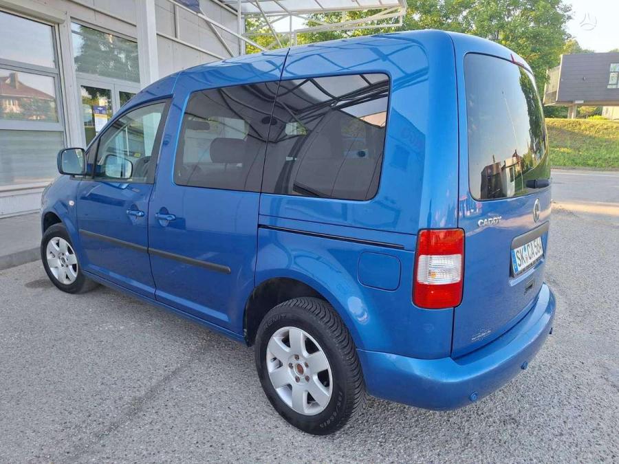Zils Volkswagen Caddy 2009 Jonava, ar dzinēja tilpumu 1.90 L un nobraukumu 275 tūkst. km par 4150 €, foto 7 vietnē AUTOMOTO.COM.LV