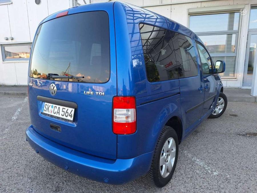 Zils Volkswagen Caddy 2009 Jonava, ar dzinēja tilpumu 1.90 L un nobraukumu 275 tūkst. km par 4150 €, foto 9 vietnē AUTOMOTO.COM.LV