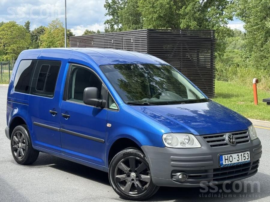 Zils Volkswagen Caddy 2009 Jelgava, ar dzinēja tilpumu 1.90 L un nobraukumu 352 tūkst. km par 3900 €, foto 1 vietnē AUTOMOTO.COM.LV