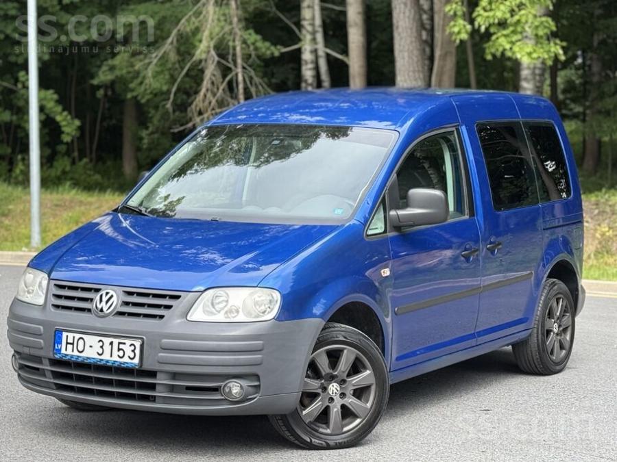 Zils Volkswagen Caddy 2009 Jelgava, ar dzinēja tilpumu 1.90 L un nobraukumu 352 tūkst. km par 3900 €, foto 4 vietnē AUTOMOTO.COM.LV