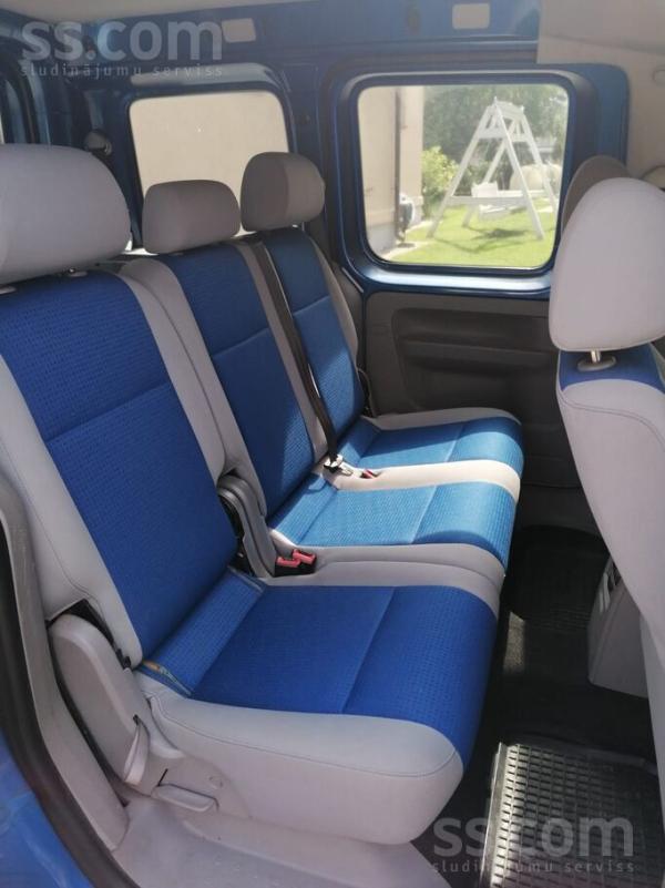 Zils Volkswagen Caddy 2009 Rīga, ar dzinēja tilpumu 1.90 L un nobraukumu 296 tūkst. km par 3200 €, foto 4 vietnē AUTOMOTO.COM.LV