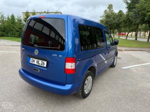 Blue Volkswagen Caddy 2009 in Mazeikiai, with an engine capacity of 1.60 L and mileage of 204 thousand km for 4400 €, photo 16 on AUTOMOTO.COM.LV