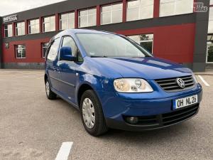 Blue Volkswagen Caddy 2009 in Mazeikiai, with an engine capacity of 1.60 L and mileage of 204 thousand km for 4400 €, photo 18 on AUTOMOTO.COM.LV