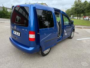 Blue Volkswagen Caddy 2009 in Mazeikiai, with an engine capacity of 1.60 L and mileage of 204 thousand km for 4400 €, photo 20 on AUTOMOTO.COM.LV