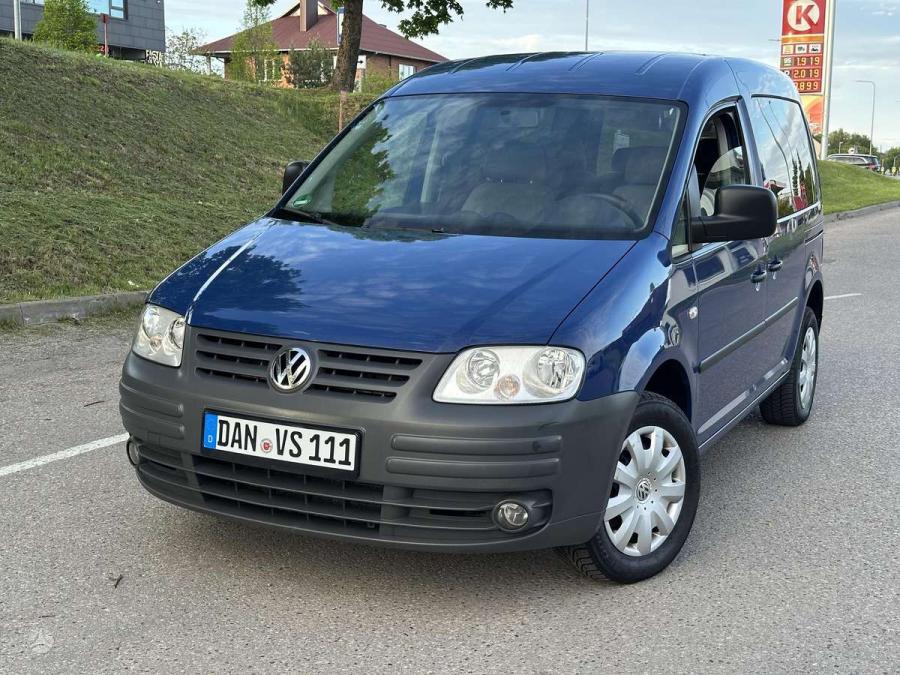 Zils Volkswagen Caddy 2009 Jonava, ar dzinēja tilpumu 1.90 L un nobraukumu 308 tūkst. km par 3650 €, foto 1 vietnē AUTOMOTO.COM.LV