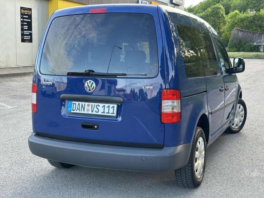 Zils Volkswagen Caddy 2009 Jonava, ar dzinēja tilpumu 1.90 L un nobraukumu 308 tūkst. km par 3650 €, foto 11 vietnē AUTOMOTO.COM.LV