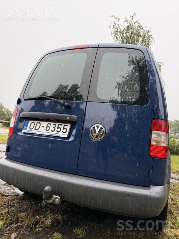 Zils Volkswagen Caddy 2010 Aizkraukle, ar dzinēja tilpumu 1.90 L un nobraukumu 0 tūkst. km par 4750 €, foto 10 vietnē AUTOMOTO.COM.LV