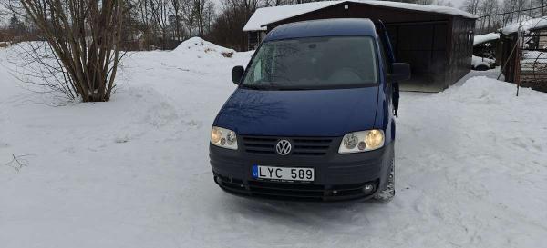 Zils Volkswagen Caddy 2010 Mažeikiai, ar dzinēja tilpumu 1.90 L un nobraukumu 310 tūkst. km par 4800 €, foto 2 vietnē AUTOMOTO.COM.LV
