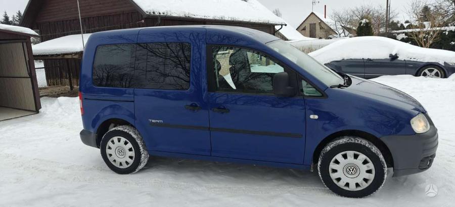 Zils Volkswagen Caddy 2010 Mažeikiai, ar dzinēja tilpumu 1.90 L un nobraukumu 310 tūkst. km par 4800 €, foto 3 vietnē AUTOMOTO.COM.LV