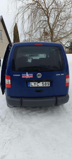 Zils Volkswagen Caddy 2010 Mažeikiai, ar dzinēja tilpumu 1.90 L un nobraukumu 310 tūkst. km par 4800 €, foto 4 vietnē AUTOMOTO.COM.LV