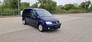 Blue Volkswagen Caddy 2010 in Marijampole, with an engine capacity of 1.90 L and mileage of 337 thousand km for 5299 €, photo 3 on AUTOMOTO.COM.LV