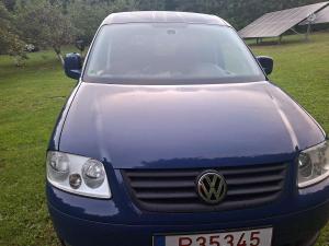 Blue Volkswagen Caddy 2010 in Vilnius, with an engine capacity of 1.90 L and mileage of 290 thousand km for 3999 €, photo  on AUTOMOTO.COM.LV