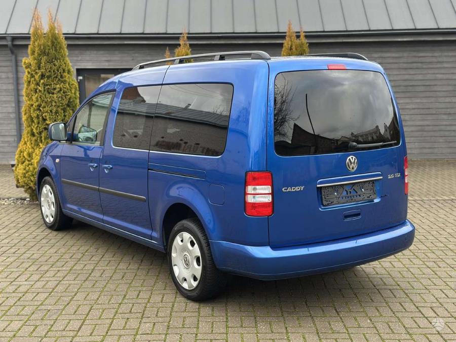 Blue Volkswagen Caddy 2011 in Kedainiai, with an engine capacity of 2.00 L and mileage of 280 thousand km for 8450 €, photo 4 on AUTOMOTO.COM.LV