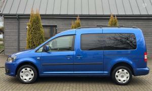 Blue Volkswagen Caddy 2011 in Kedainiai, with an engine capacity of 2.00 L and mileage of 280 thousand km for 8450 €, photo 5 on AUTOMOTO.COM.LV