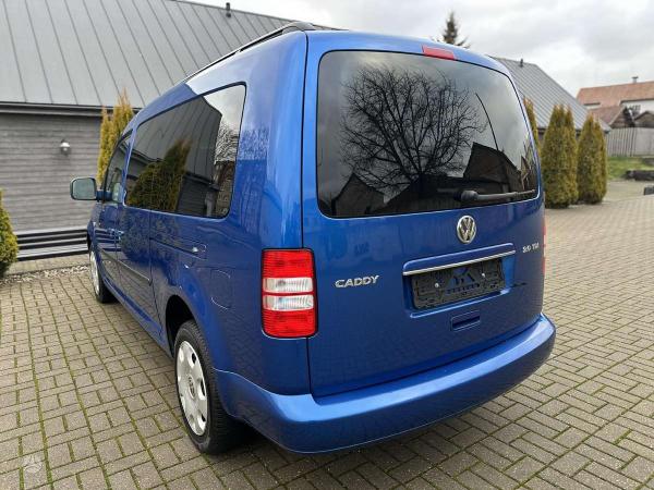 Blue Volkswagen Caddy 2011 in Kedainiai, with an engine capacity of 2.00 L and mileage of 280 thousand km for 8450 €, photo 10 on AUTOMOTO.COM.LV