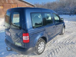 Blue Volkswagen Caddy 2011 in Vilnius, with an engine capacity of 2.00 L and mileage of 234 thousand km for 5000 €, photo 14 on AUTOMOTO.COM.LV