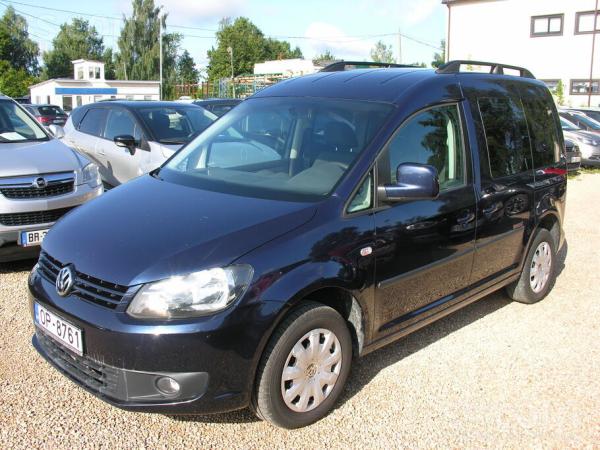 Zils Volkswagen Caddy 2011 Rīga, ar dzinēja tilpumu 1.60 L un nobraukumu 0 tūkst. km par 6750 €, foto 1 vietnē AUTOMOTO.COM.LV