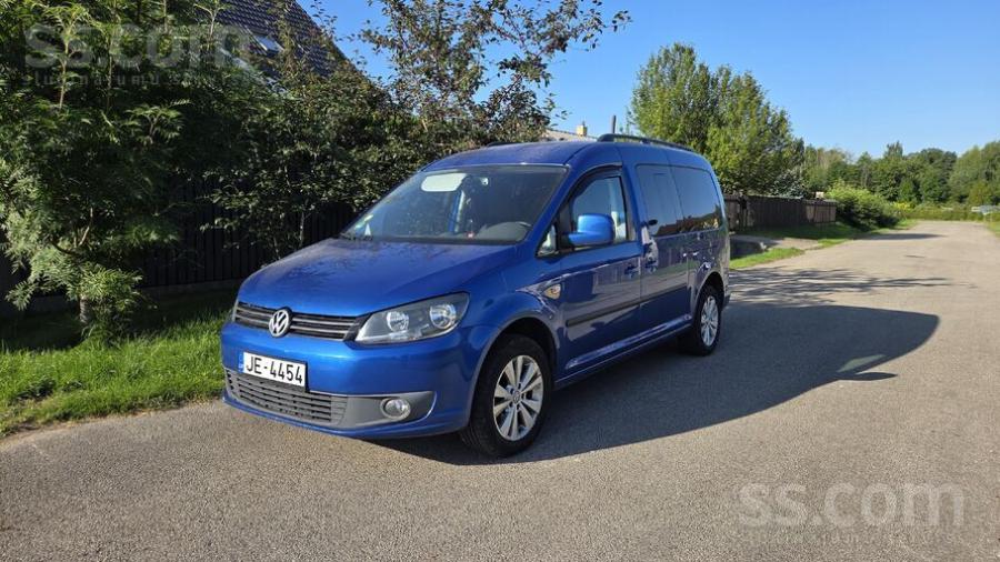 Zils Volkswagen Caddy 2011 Rīga, ar dzinēja tilpumu 1.60 L un nobraukumu 286 tūkst. km par 6100 €, foto 1 vietnē AUTOMOTO.COM.LV