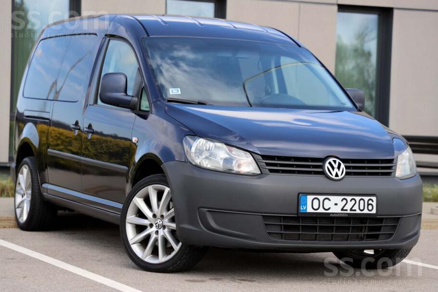Zils Volkswagen Caddy 2012 Tukums, ar dzinēja tilpumu 1.60 L un nobraukumu 0 tūkst. km par 5990 €, foto 2 vietnē AUTOMOTO.COM.LV