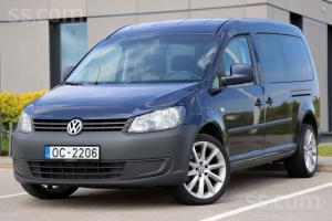 Zils Volkswagen Caddy 2012 Tukums, ar dzinēja tilpumu 1.60 L un nobraukumu 0 tūkst. km par 5990 €, foto 3 vietnē AUTOMOTO.COM.LV